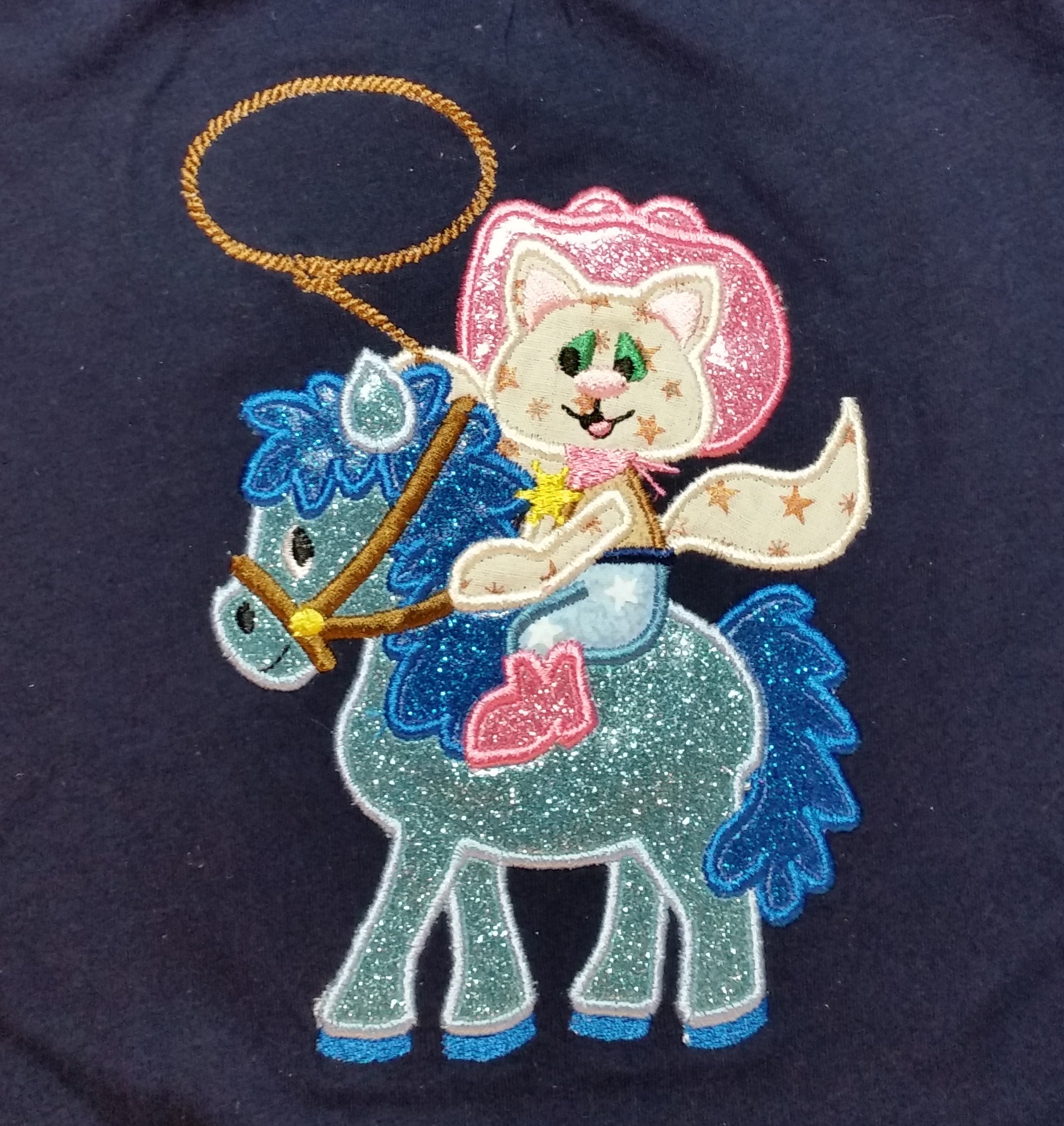 KRD Sheriff Cat Applique – Bella Bleu Embroidery