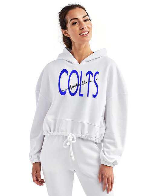 Colts Football Word Art – Bella Bleu Embroidery