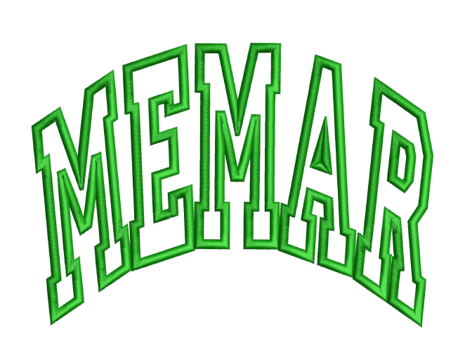 Memar Applique Design – Bella Bleu Embroidery