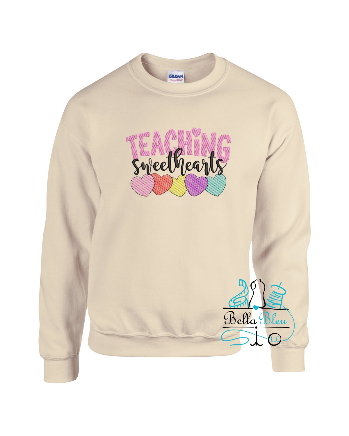 Teaching Sweethearts Valentines Design – Bella Bleu Embroidery