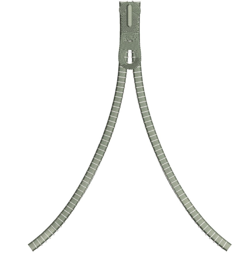 Zipper Side Design 5 sizes – Bella Bleu Embroidery