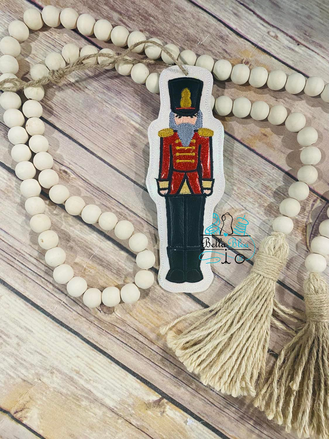Nutcracker Christmas ITH Ornament – Bella Bleu Embroidery