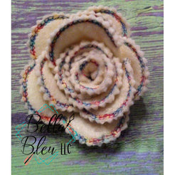 ITH 3D Flower Feltie Machine Embroidery Design – Bella Bleu Embroidery