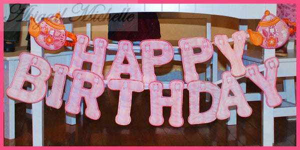 Block Banner Alphabet, In The Hoop - 3 Sizes – Bella Bleu Embroidery