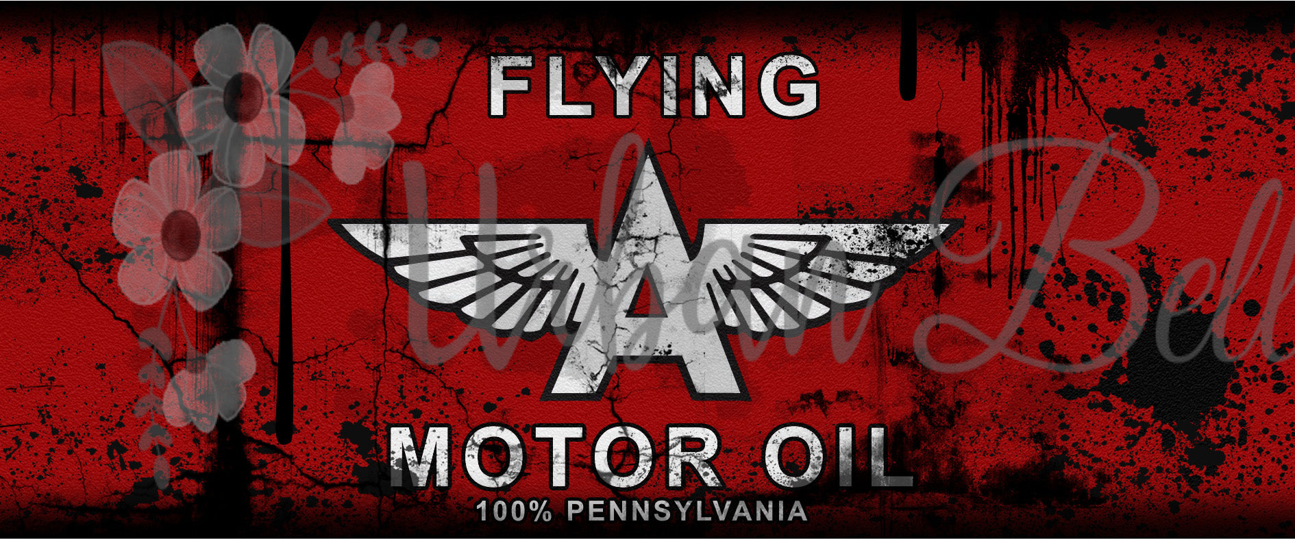 Car Flying A Oil Can Sublimation png file – Bella Bleu Embroidery