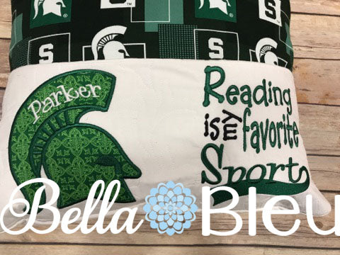 Michigan State University Reading Pillow Officially Licensed| Bella ...